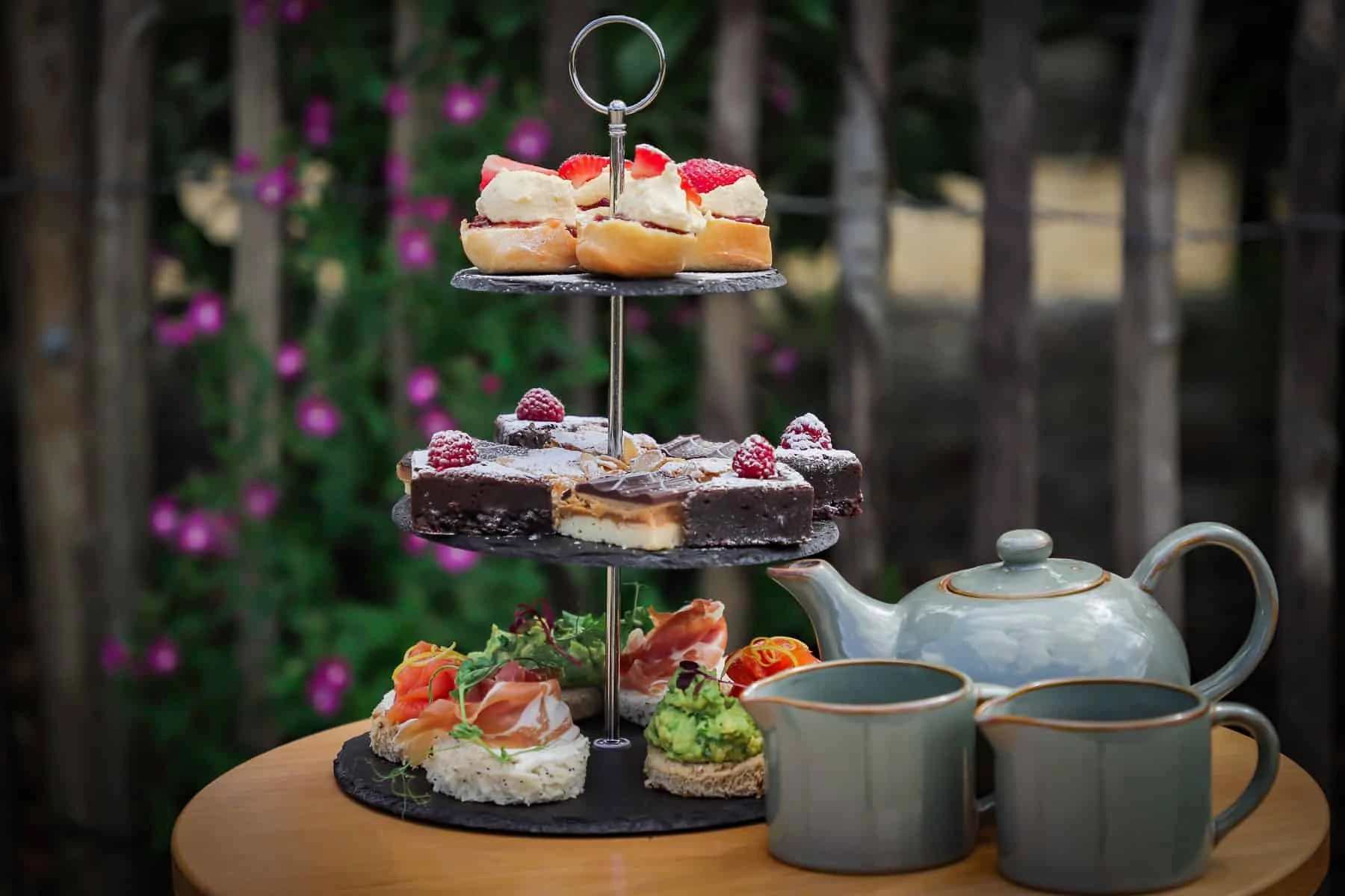 Afternoon Tea at The Yurt at Nicholsons : Kent Tea & Coffee Co