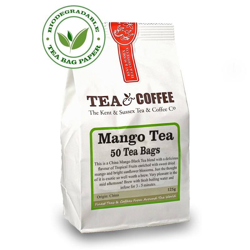 Mango Tea Bags | Kent Tea & Coffee Co
