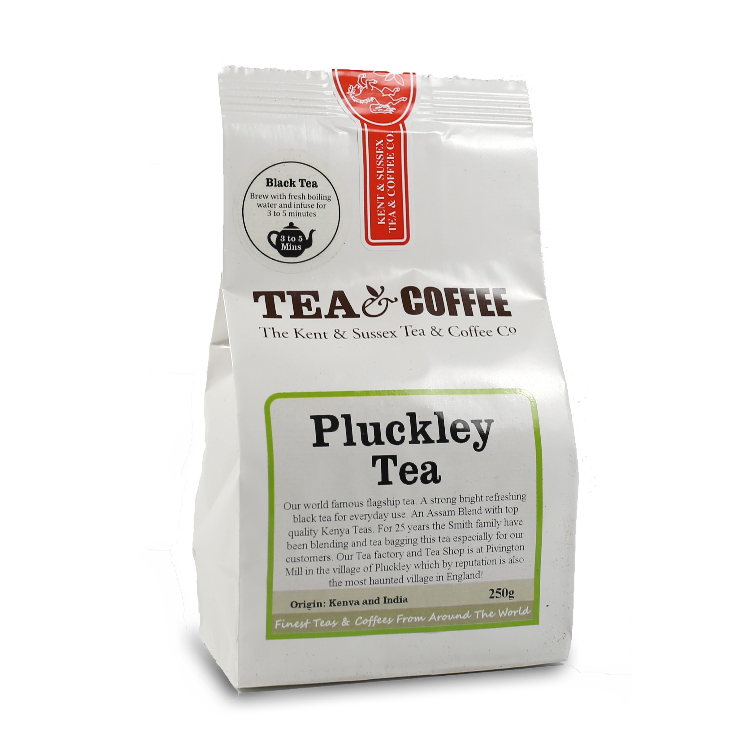 Pluckley 250g Loose Tea | Kent Tea & Coffee Co